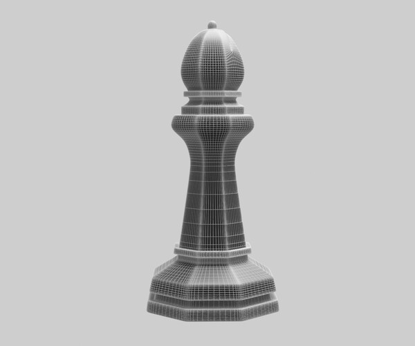 ArtStation - Bishop Chess Coin | Resources