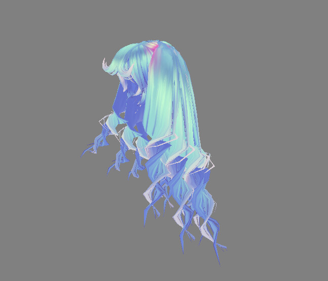 ArtStation - Female hair | Game Assets