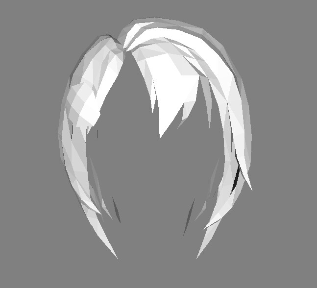 ArtStation - Female hair | Game Assets