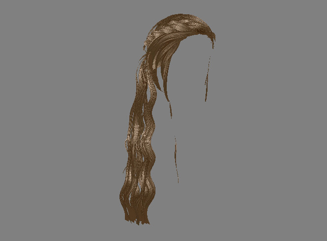 ArtStation - Sevem color female hair pack | Game Assets