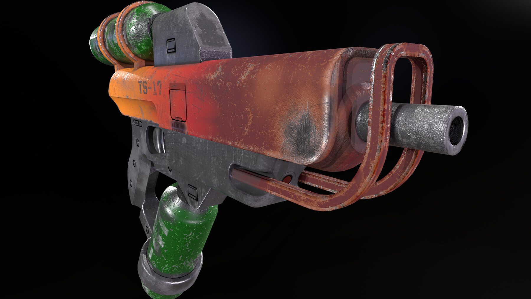 ArtStation - Stylized air gun | Game Assets