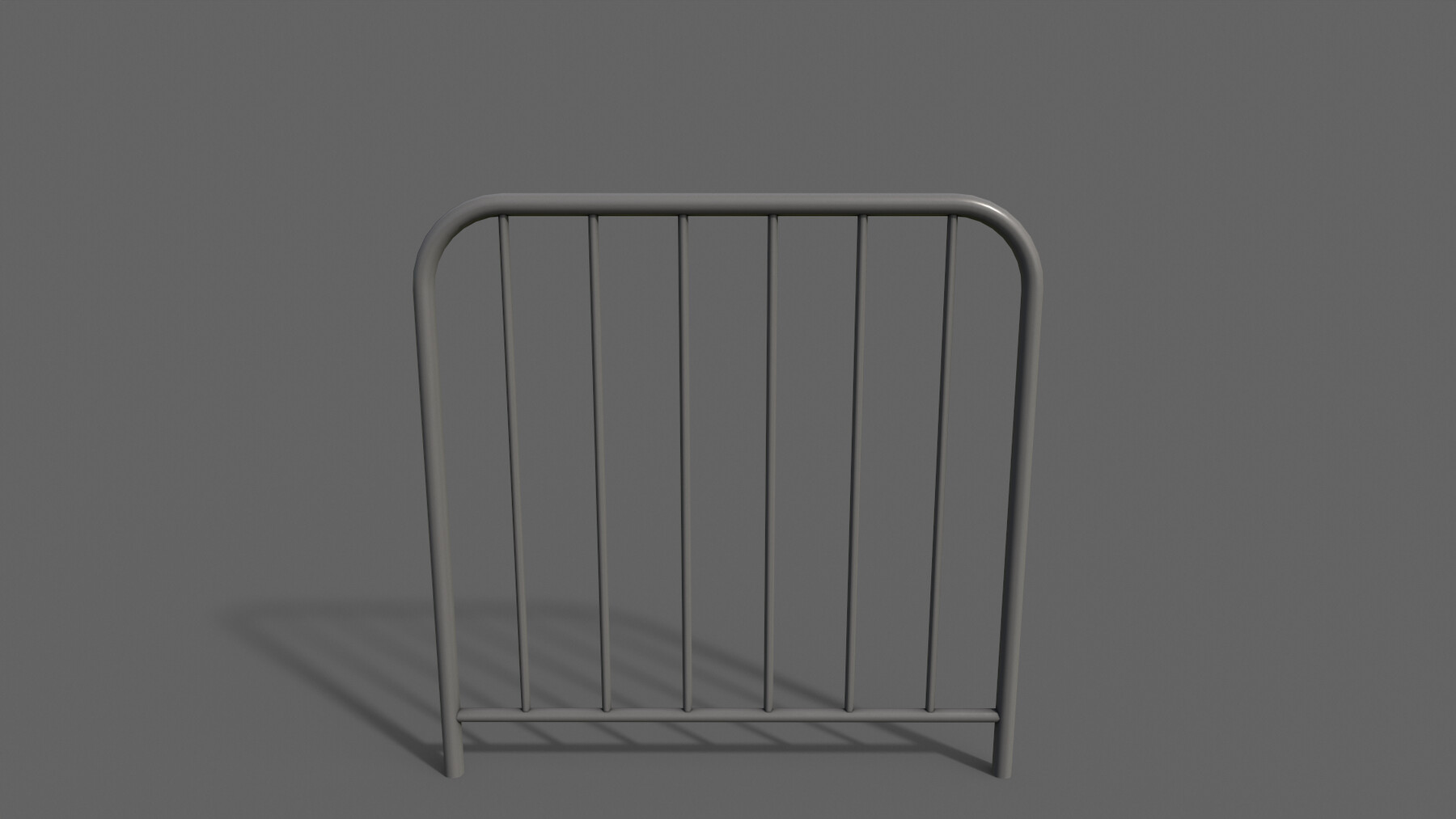 ArtStation - PBR Pedestrian Guard Rail (Grey) Ver.2 | Game Assets