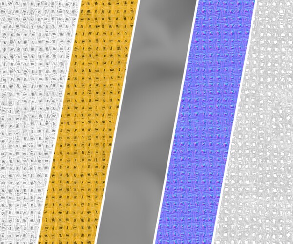 ArtStation - PBR - Kitchen cloth, kitchen rag, dishcloth, dishrag - 4K ...