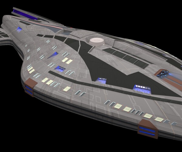 ArtStation - Star Trek Pathfinder SpaceShip | Resources