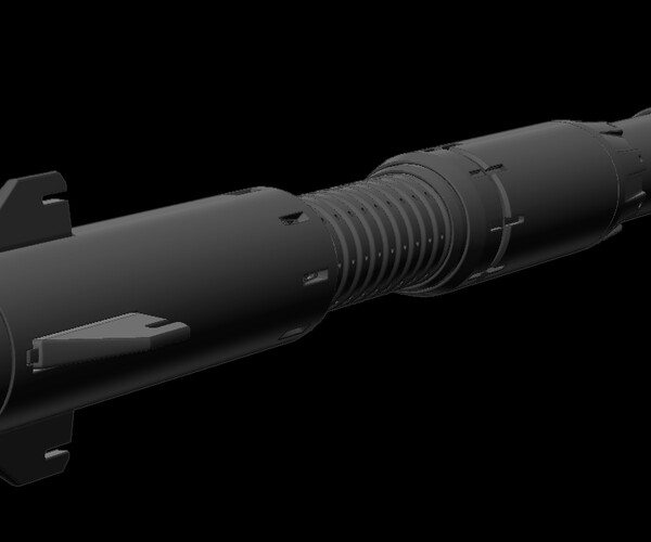 ArtStation - Highpoly Sci-FI Missile | Resources