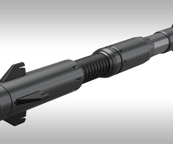 ArtStation - Highpoly Sci-FI Missile | Resources