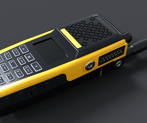 ArtStation - 2 Way Radio for FIRE EMS | Resources