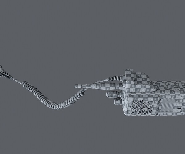 ArtStation - 2 Way Radio for FIRE EMS | Resources