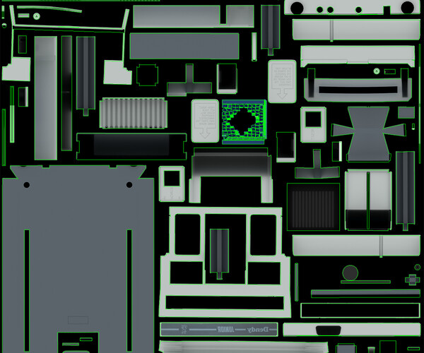 ArtStation - Dendy junior 2 NES Famicom | Resources