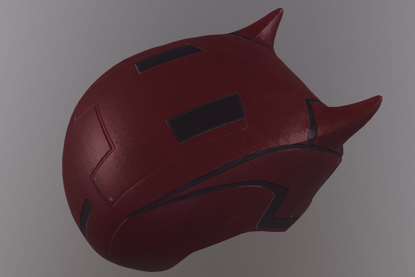 ArtStation - DAREDEVIL MASK MARVEL low-poly PBR | Game Assets