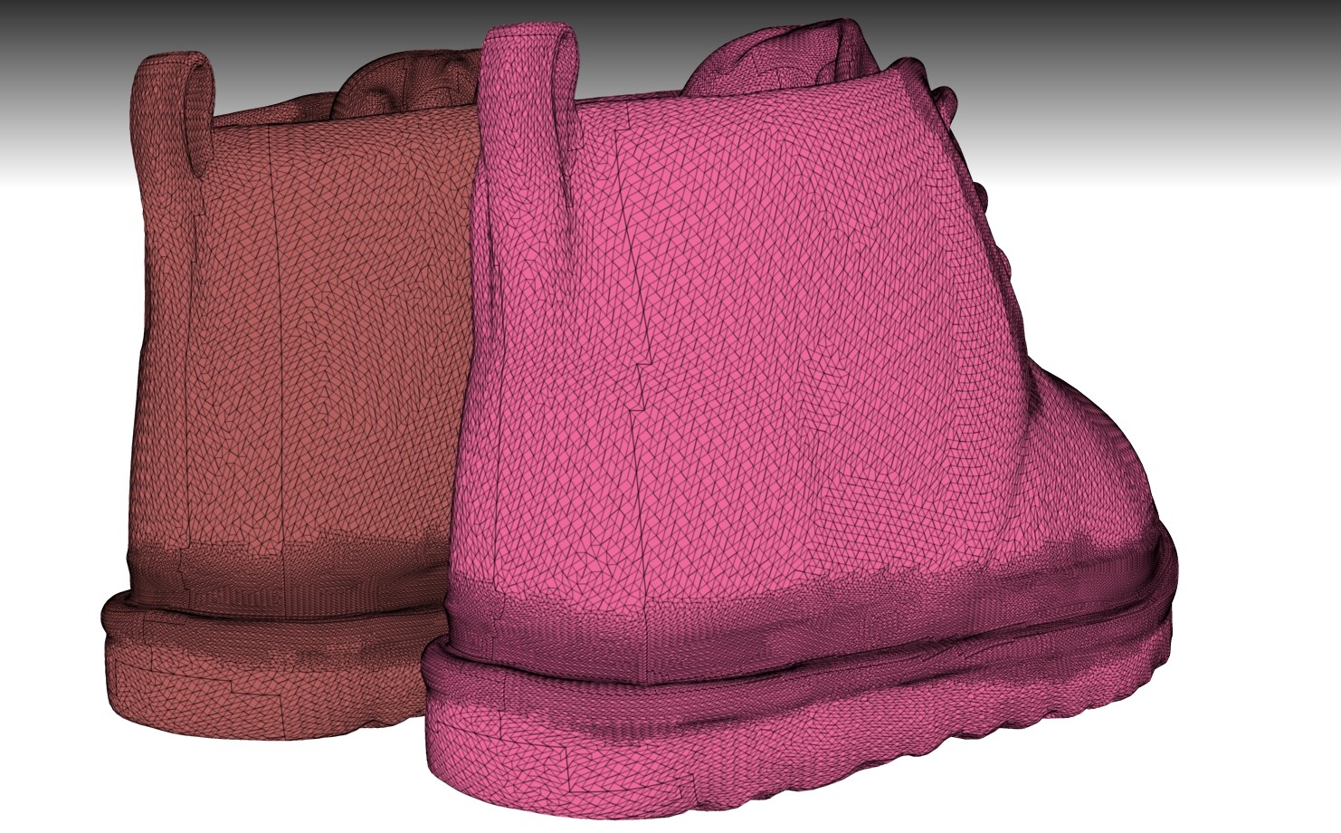 ArtStation - UGG WINTER SHOES low-poly PBR | Game Assets