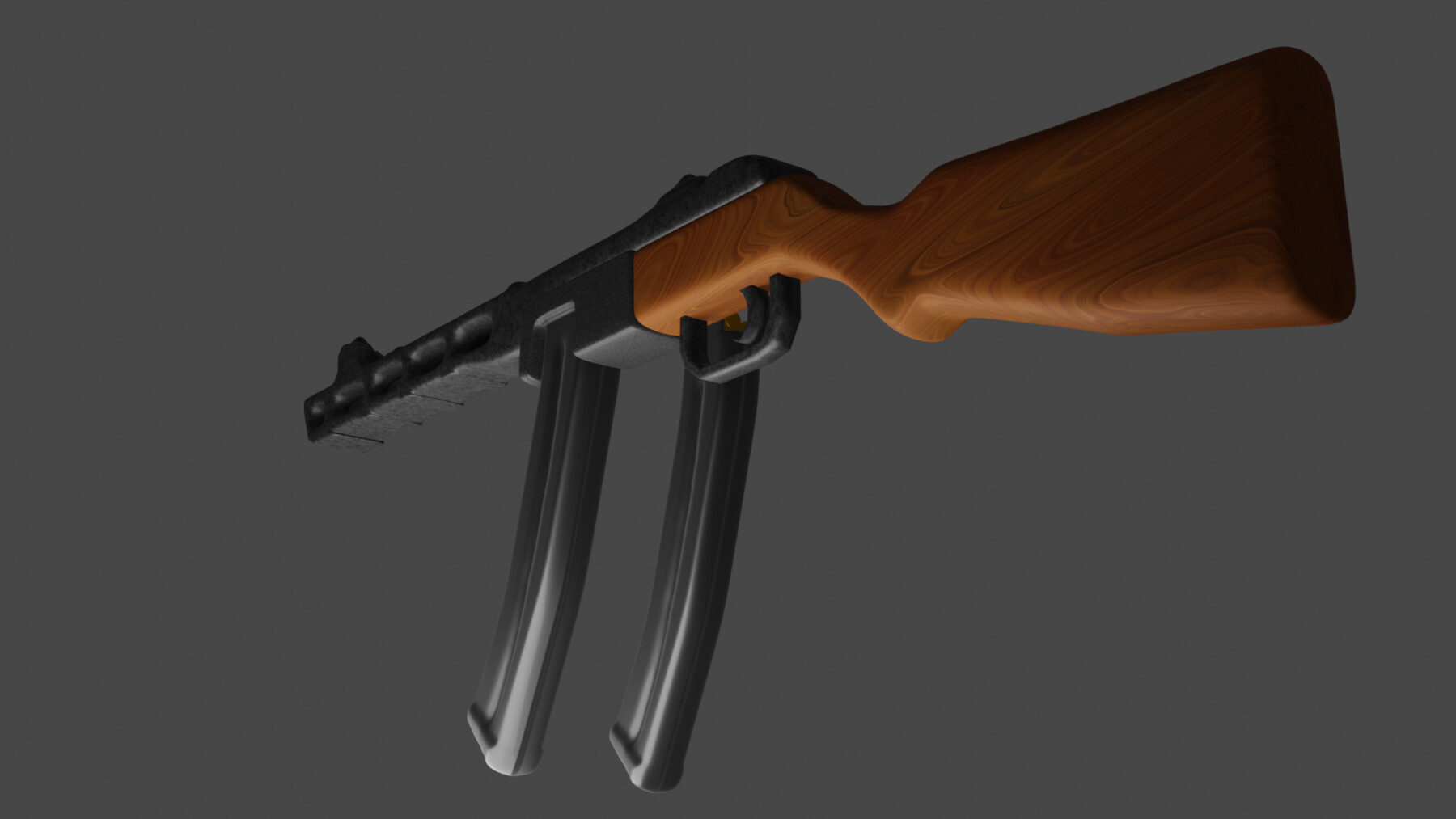ArtStation - Basic PPSh Model | Game Assets