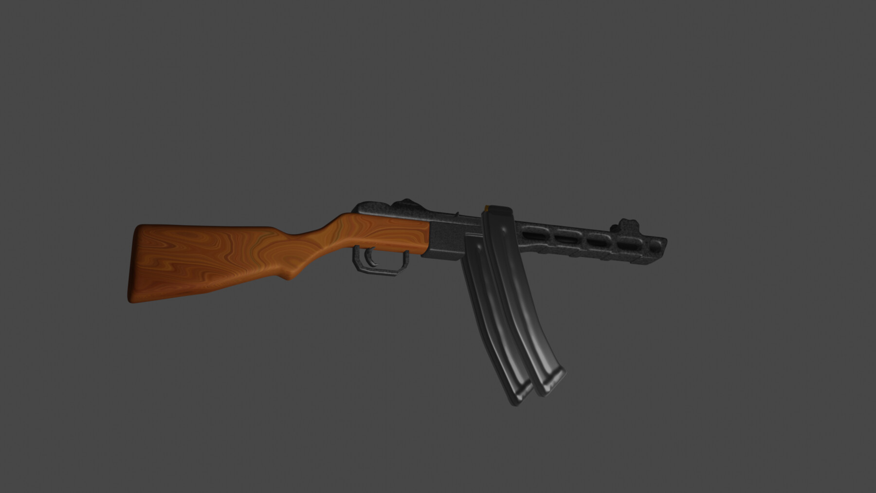ArtStation - Basic PPSh Model | Game Assets