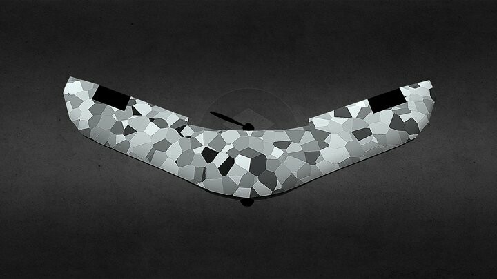ArtStation - Drone UAV wing stealth | Game Assets