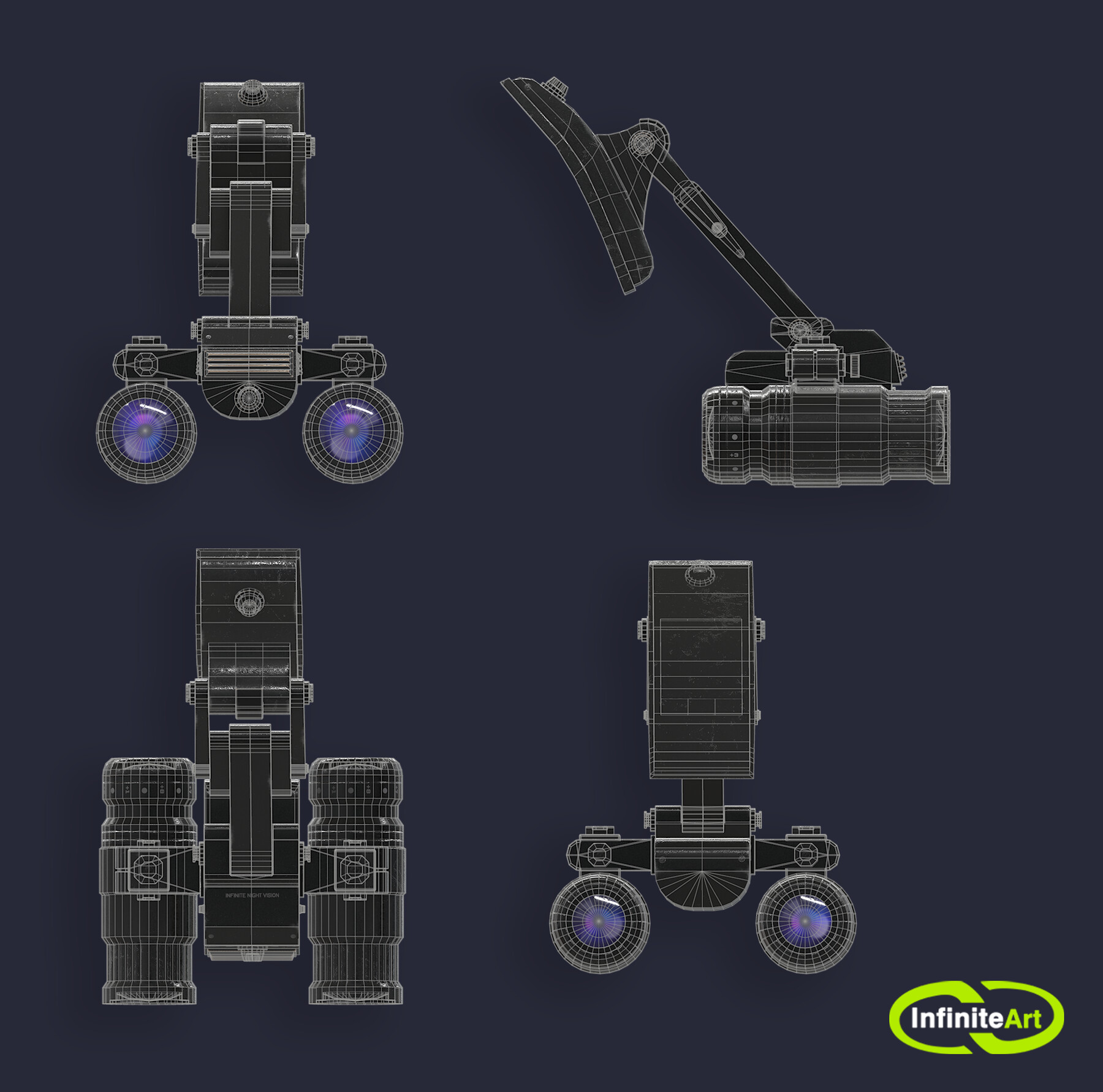 ArtStation - Night Vision goggles | Game Assets