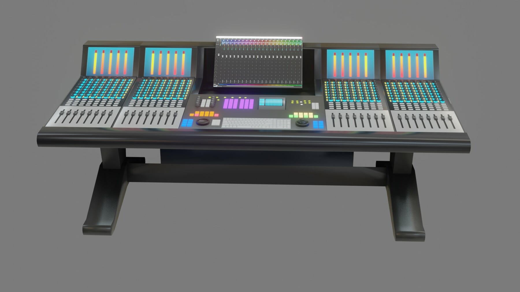 ArtStation - Digital Audio Mixer - Low Poly - Game Ready - PBR | Game ...