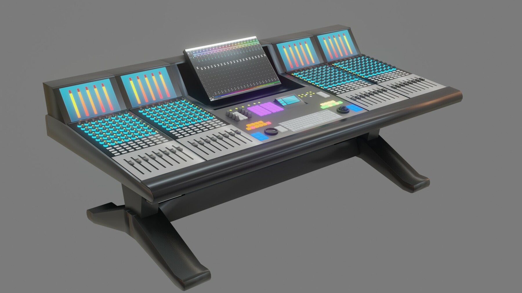 ArtStation - Digital Audio Mixer - Low Poly - Game Ready - PBR | Game ...