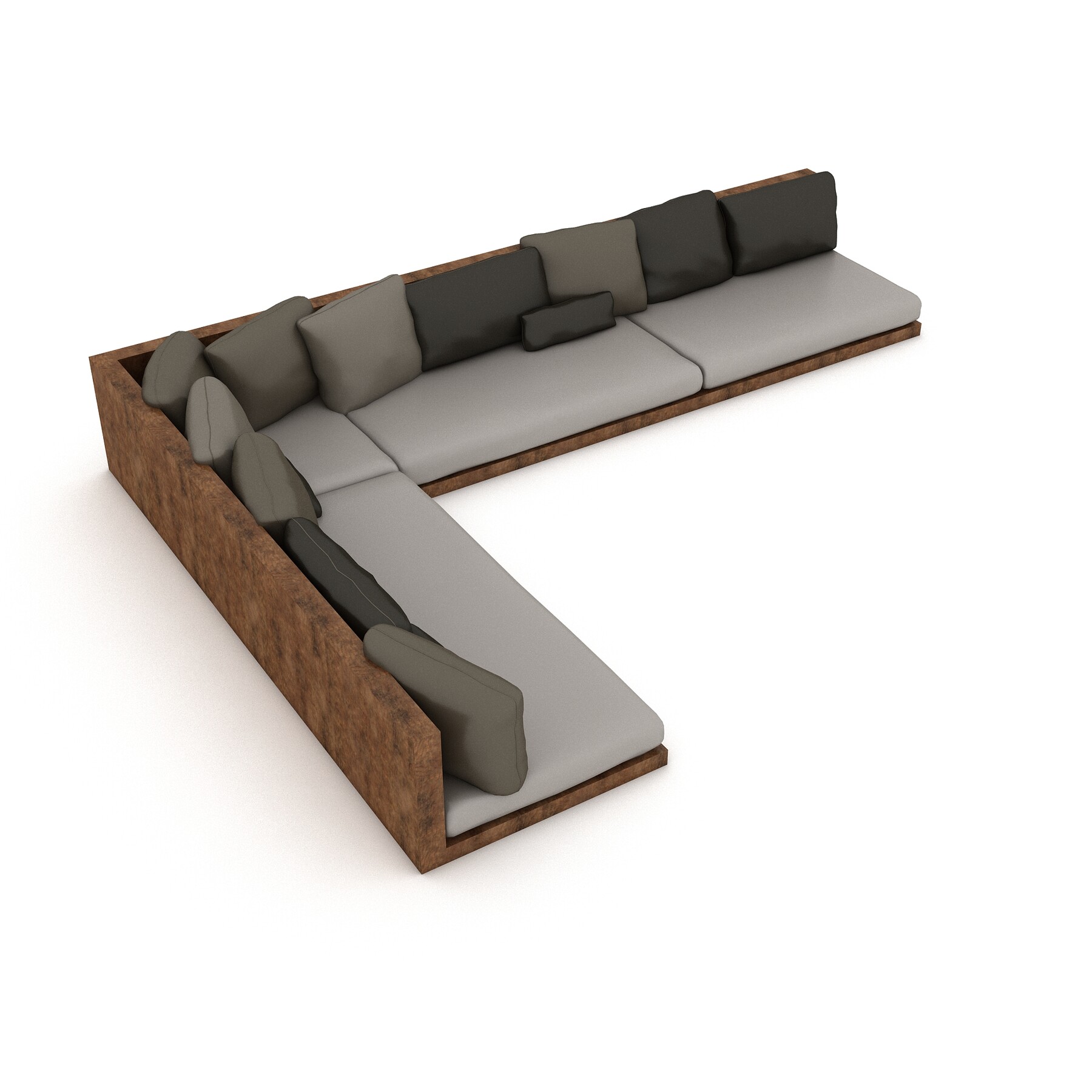 ArtStation - corner seat 05 model | Game Assets