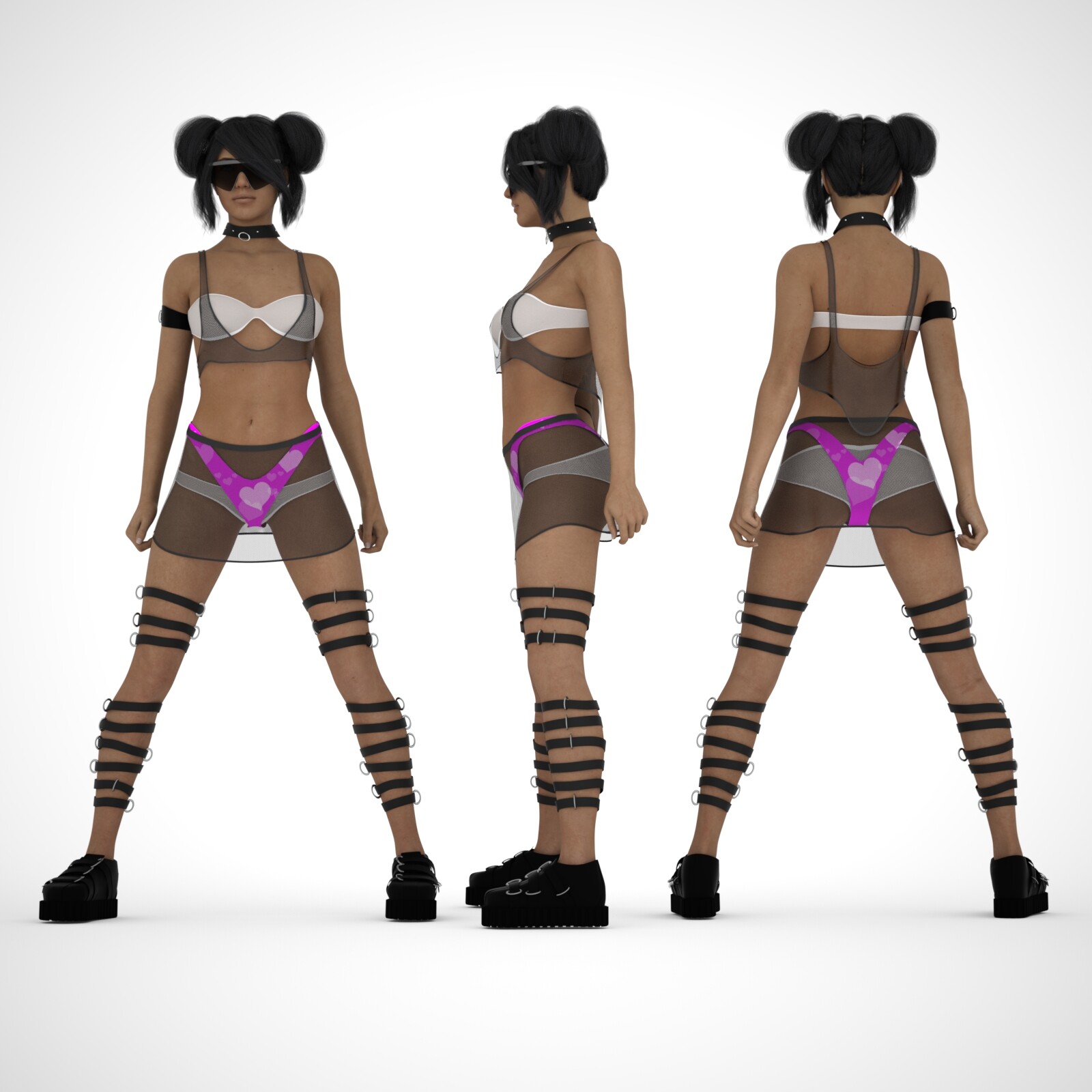 ArtStation - Hypno Girl For Genesis 8 / 8.1 | Game Assets