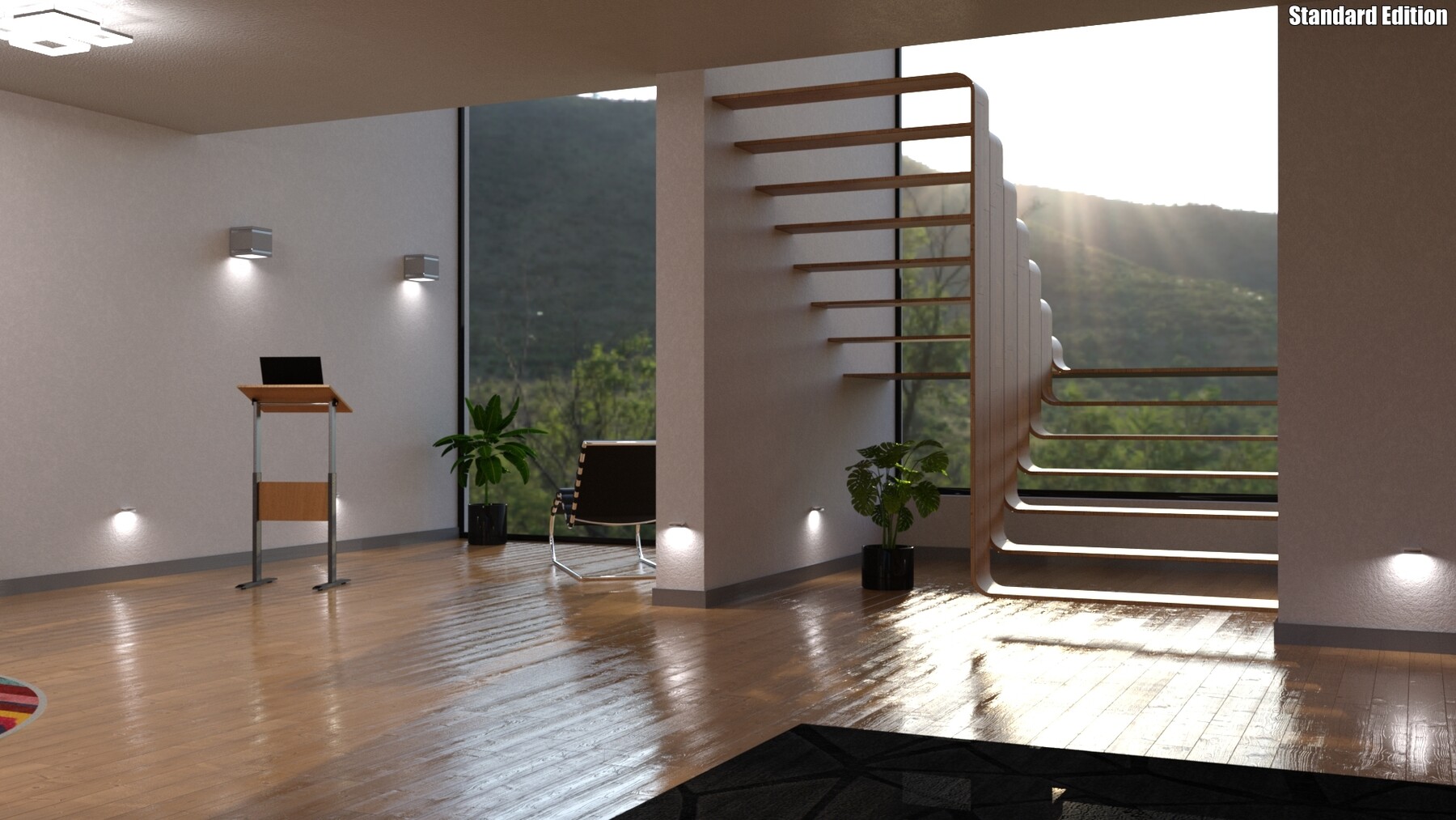 ArtStation - Cozy House For DAZ3D (including Christmas Edition) | Game ...