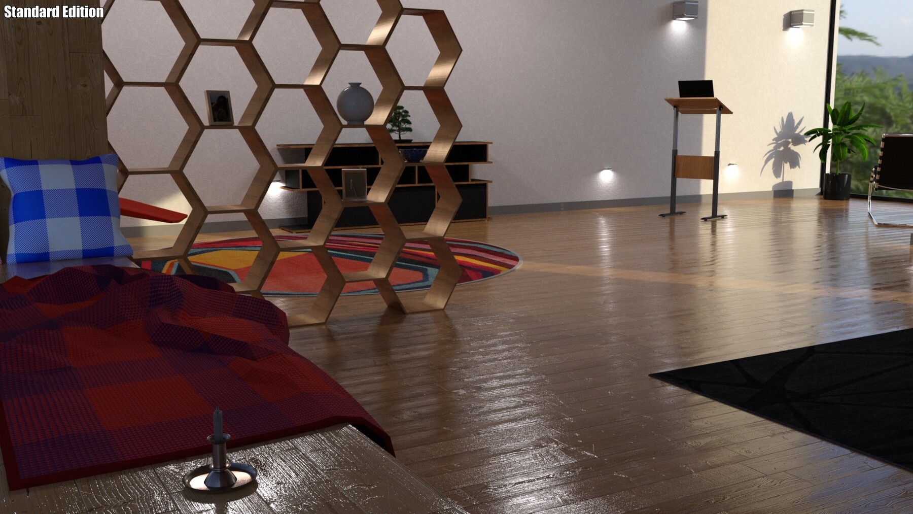 ArtStation - Cozy House For DAZ3D (including Christmas Edition) | Game ...