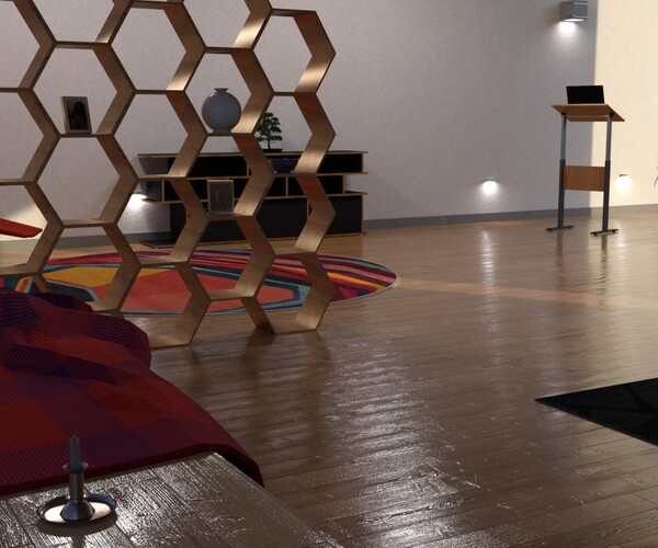 ArtStation - Cozy House For DAZ3D (including Christmas Edition) | Game ...