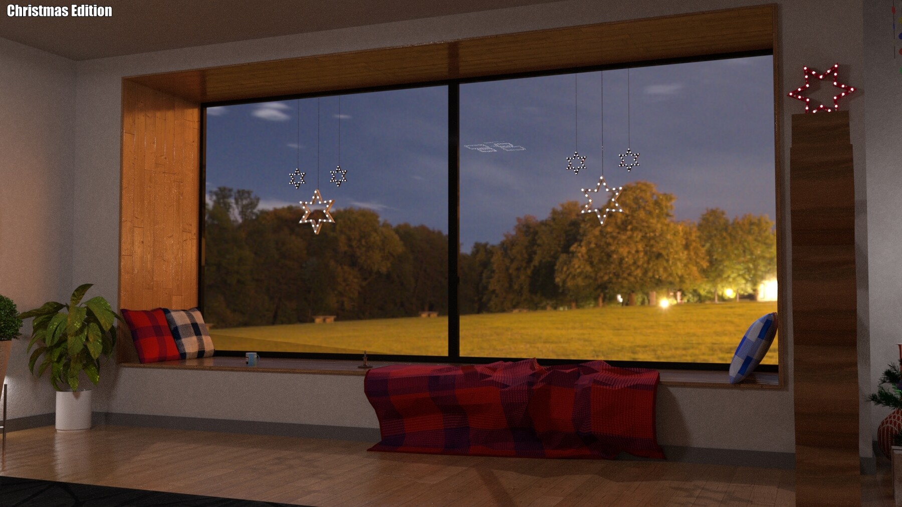 ArtStation - Cozy House For DAZ3D (including Christmas Edition) | Game ...