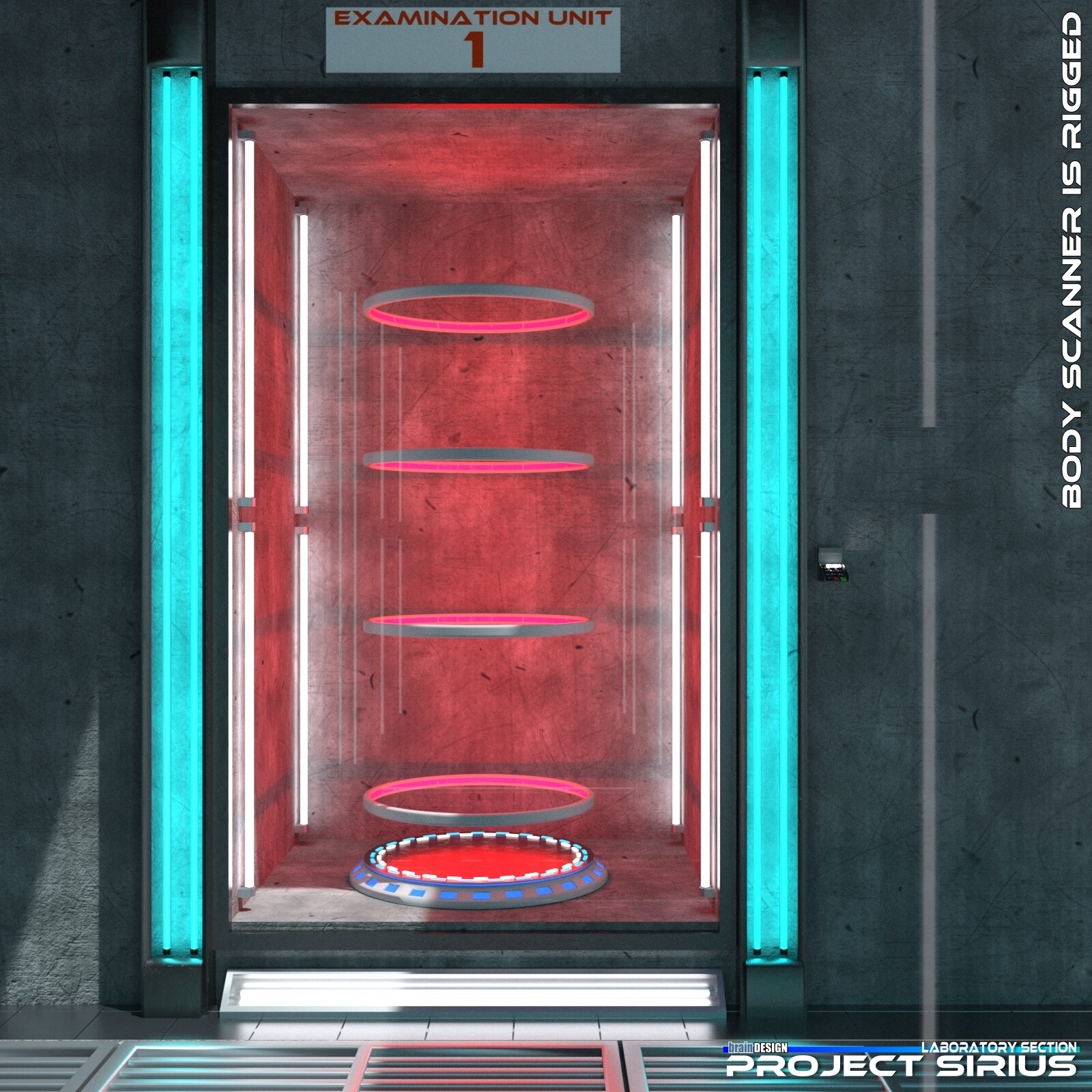 ArtStation - Project Sirius Laboratory Section | Game Assets