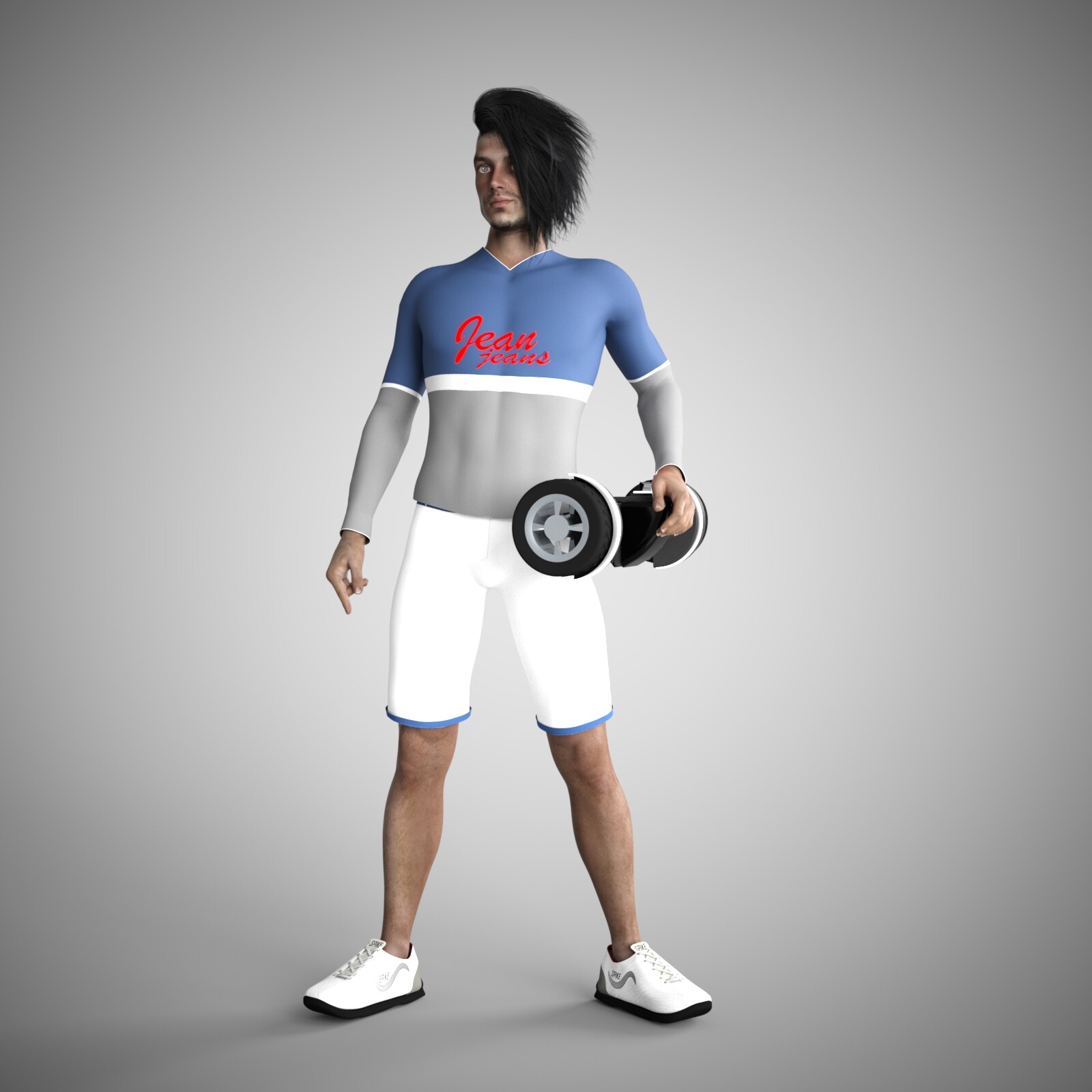 ArtStation - Jean Outfit for Genesis 8 and Male | Game Assets