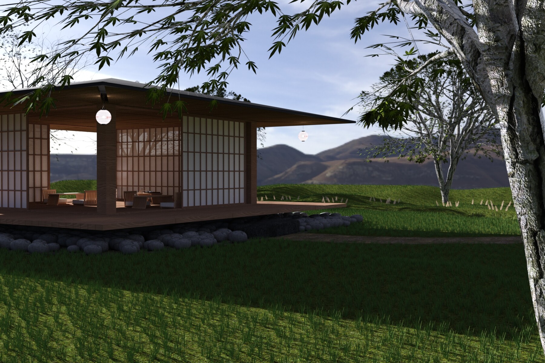 ArtStation - Tea House | Game Assets