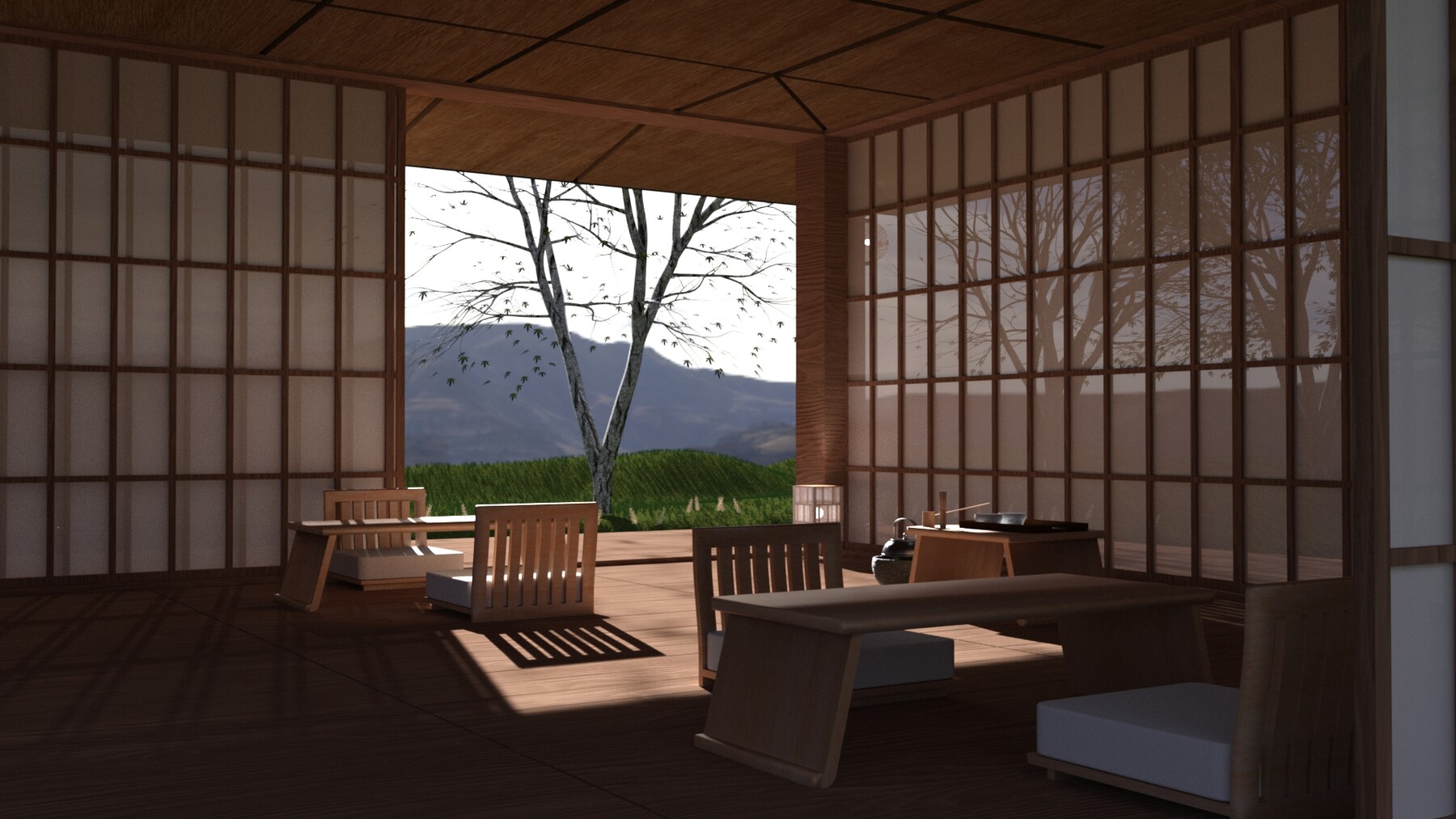 ArtStation - Tea House | Game Assets