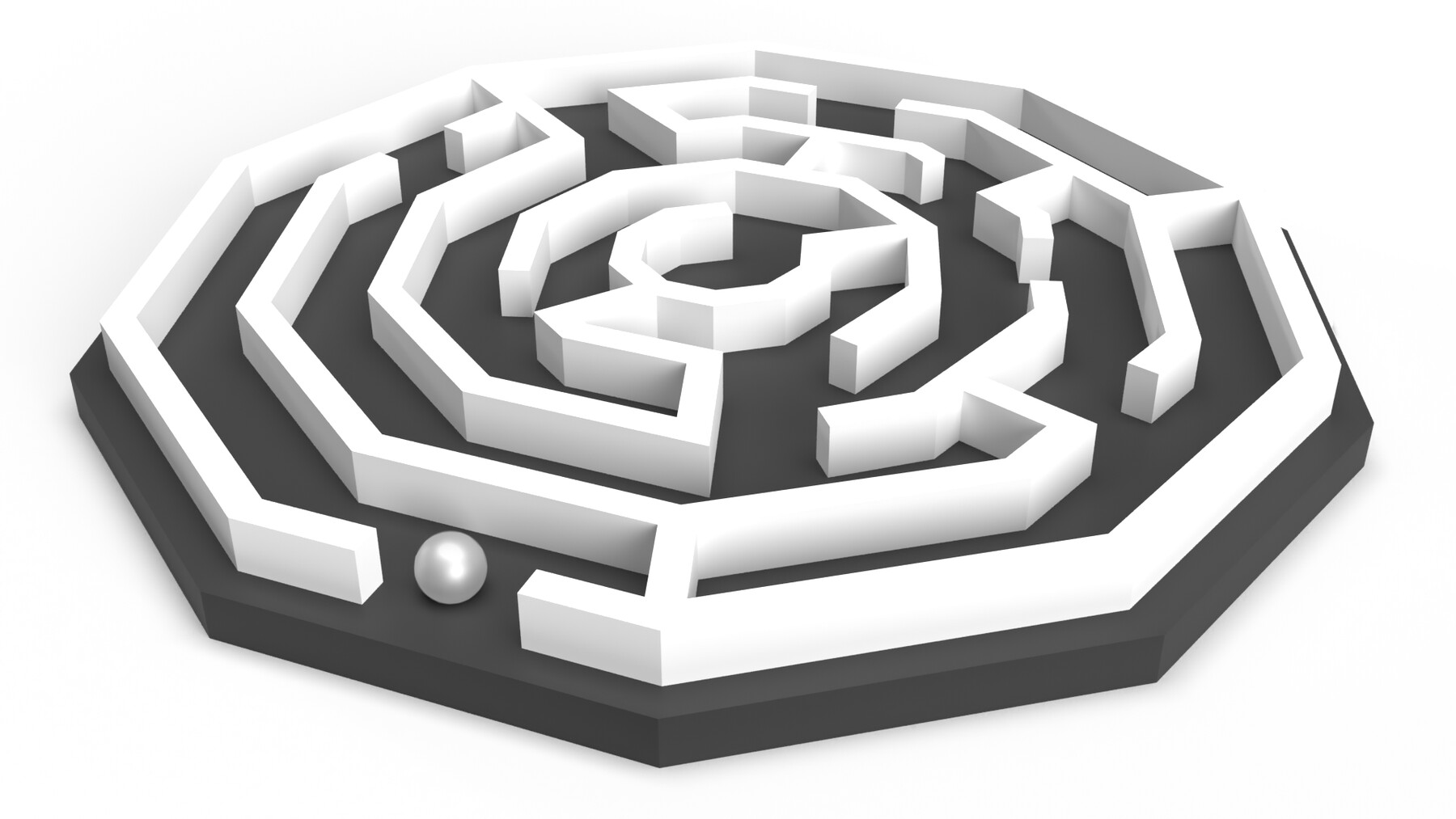 ArtStation - Hexagonal Maze | Resources
