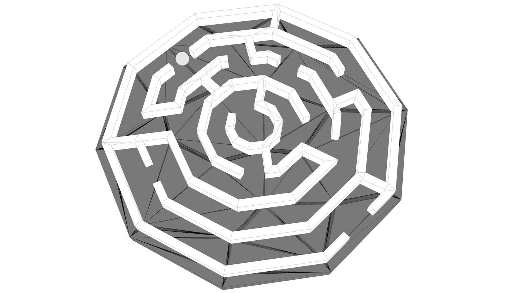 ArtStation - Hexagonal Maze | Resources