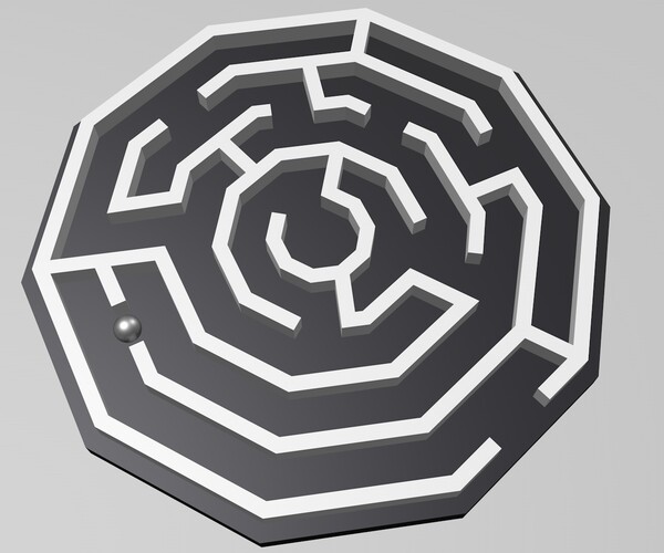 ArtStation - Hexagonal Maze | Resources