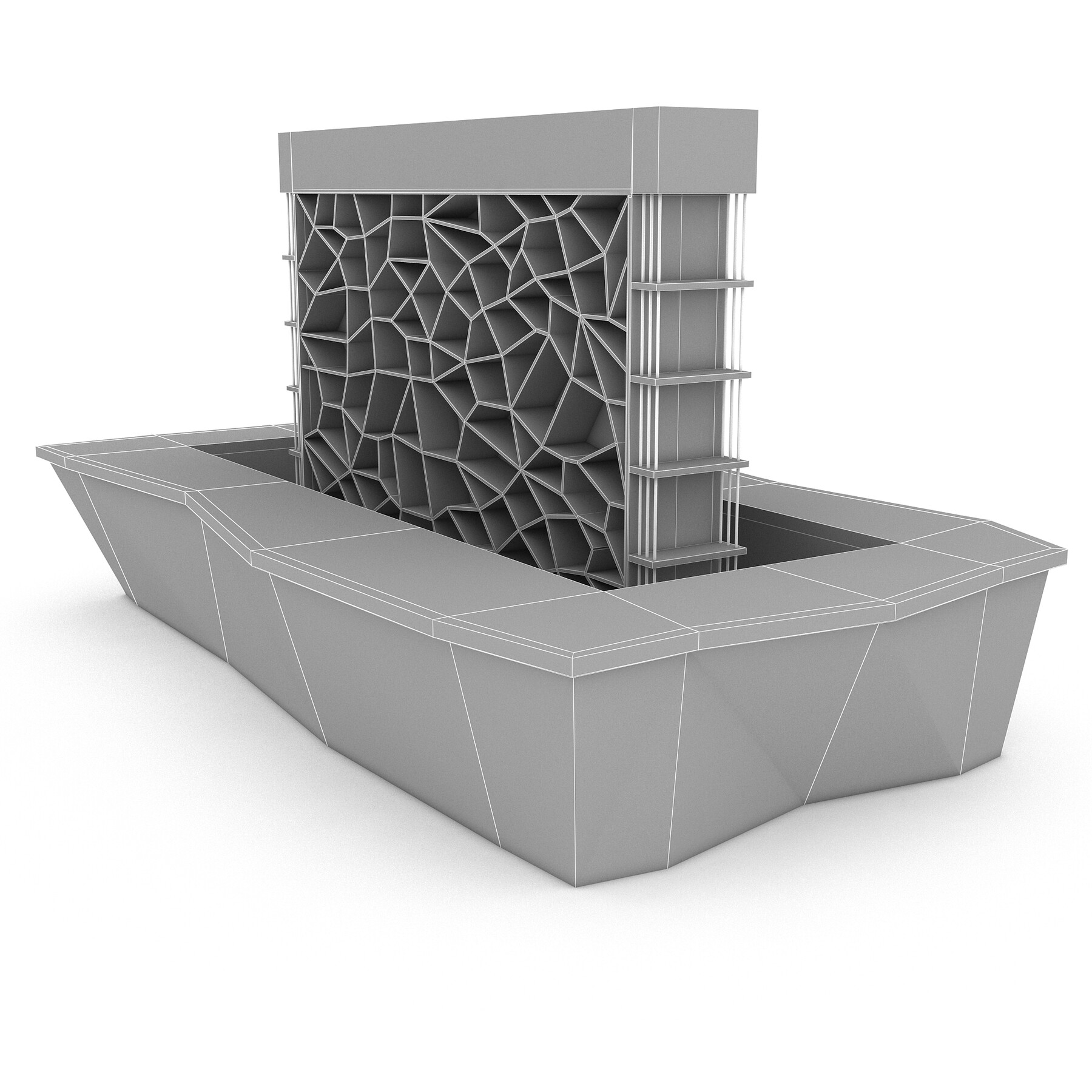 ArtStation - 3d bar model 03 3D model | Resources