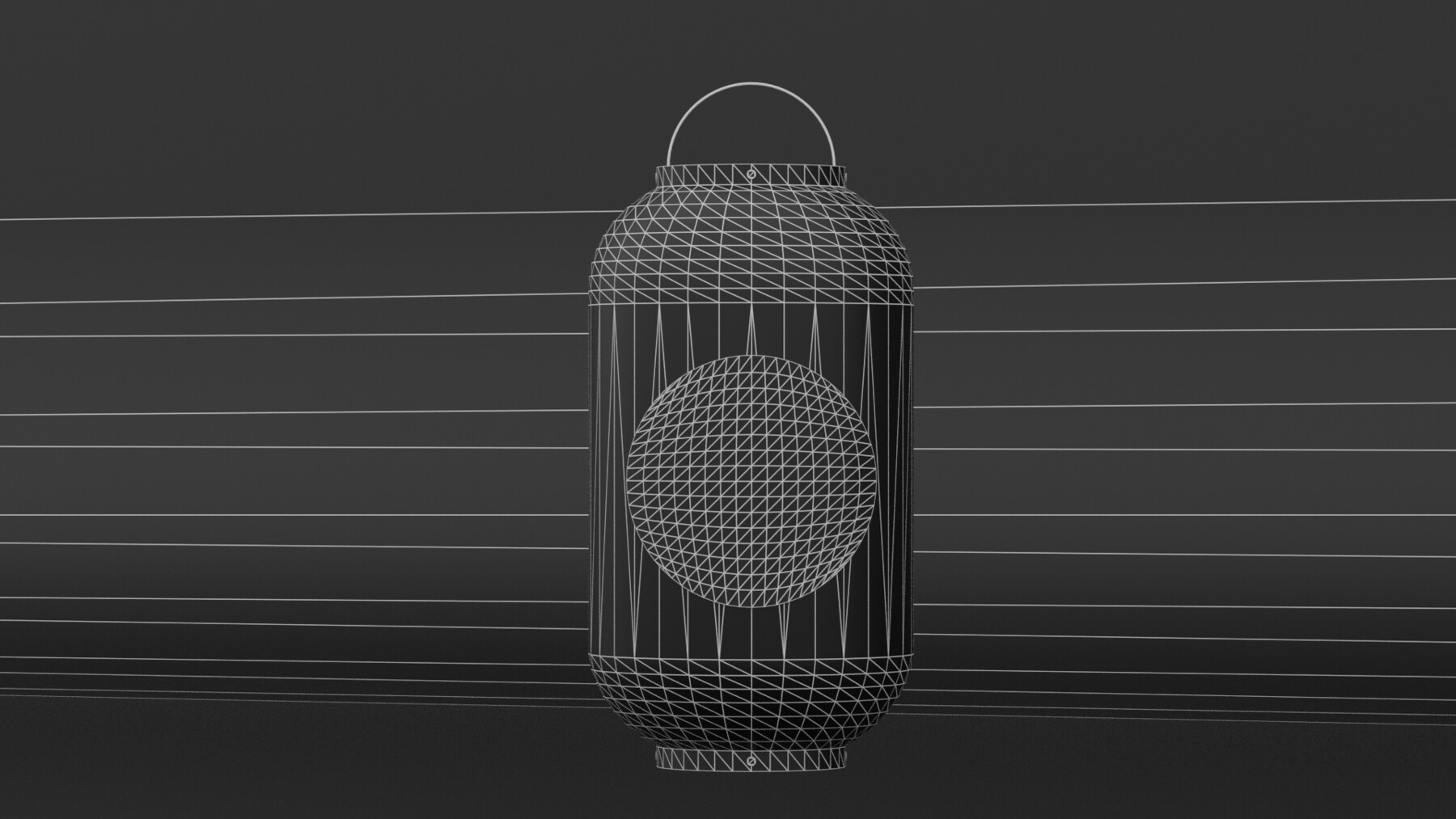 ArtStation - Japanese Paper Lantern 3D Model | Resources