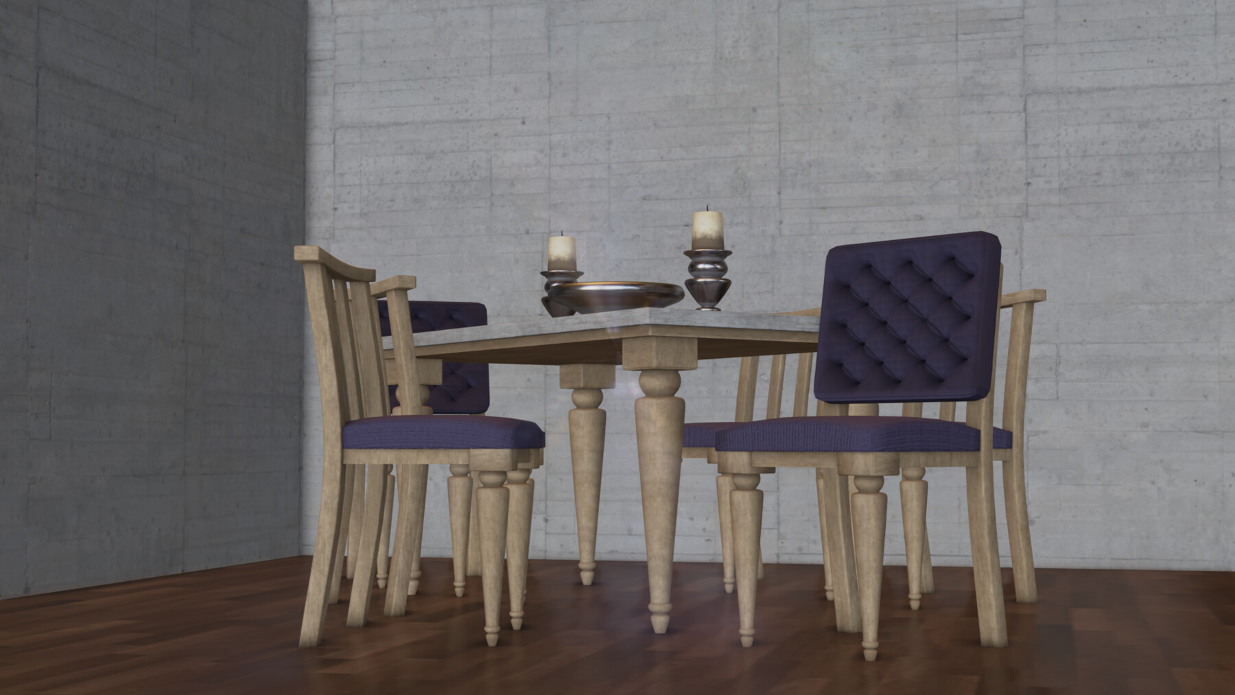 ArtStation - Table Set | Game Assets