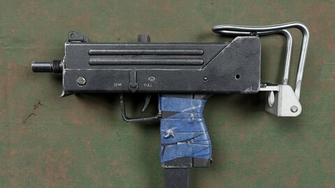 ArtStation - Mac 10 | Game Assets
