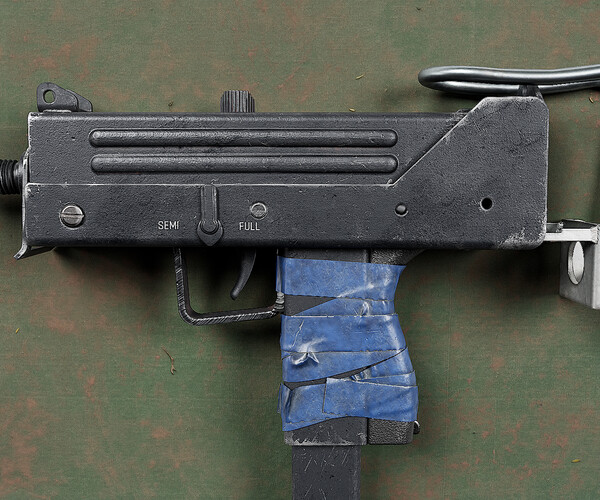 ArtStation - Mac 10 | Game Assets