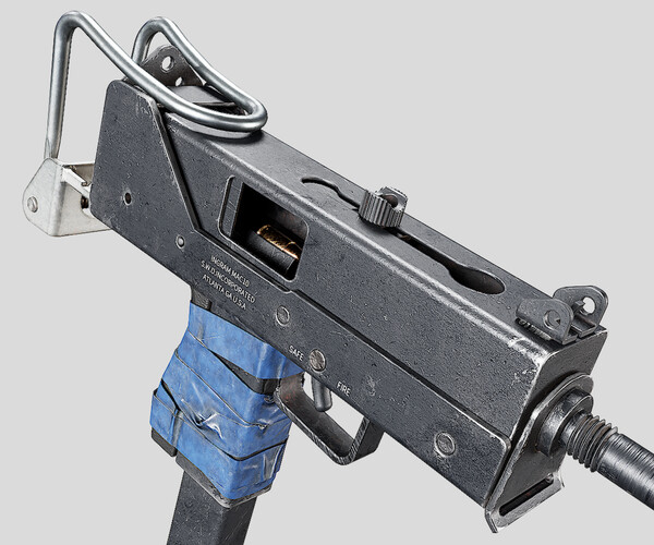 ArtStation - Mac 10 | Game Assets