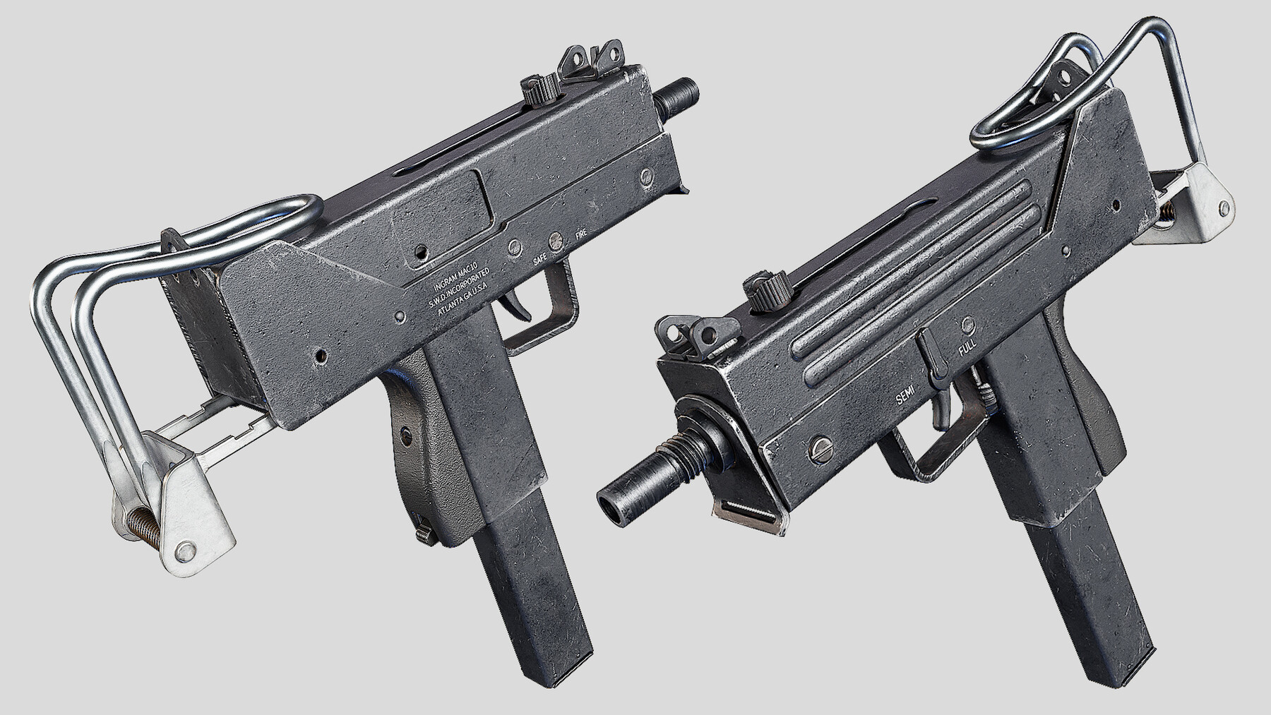 ArtStation - Mac 10 | Game Assets