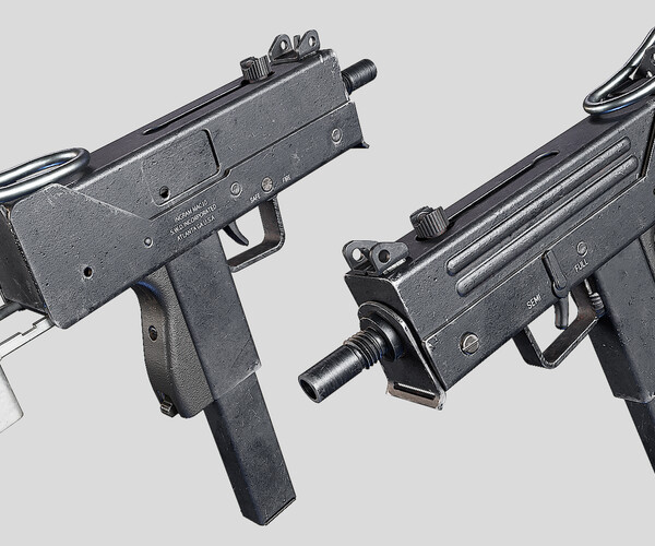 ArtStation - Mac 10 | Game Assets