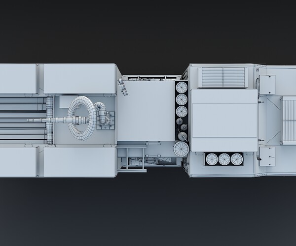 ArtStation - Fire Truck FDNY Squad with Interior | Game Assets