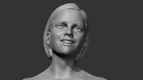 ArtStation - Emma Watson 3D print model | Resources