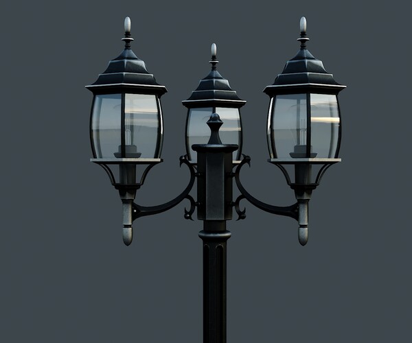 ArtStation - Classic street lamp Collection Vol 2 | Resources