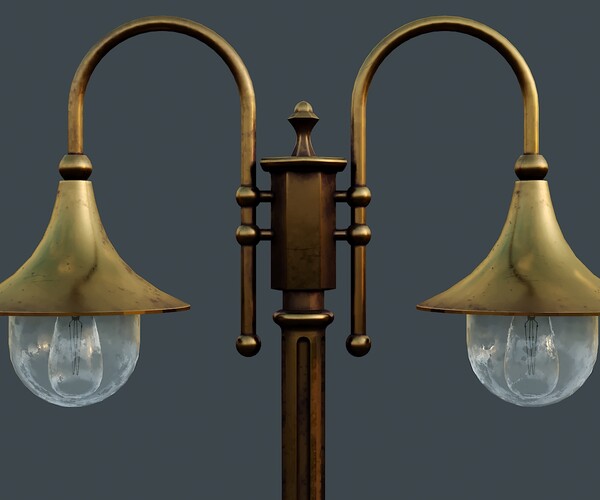 ArtStation - Classic street lamp Collection Vol 2 | Resources