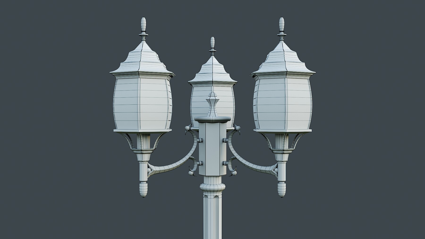 ArtStation - Classic street lamp Collection Vol 2 | Resources