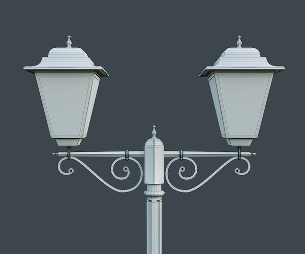 ArtStation - Classic street lamp Collection Vol 2 | Resources