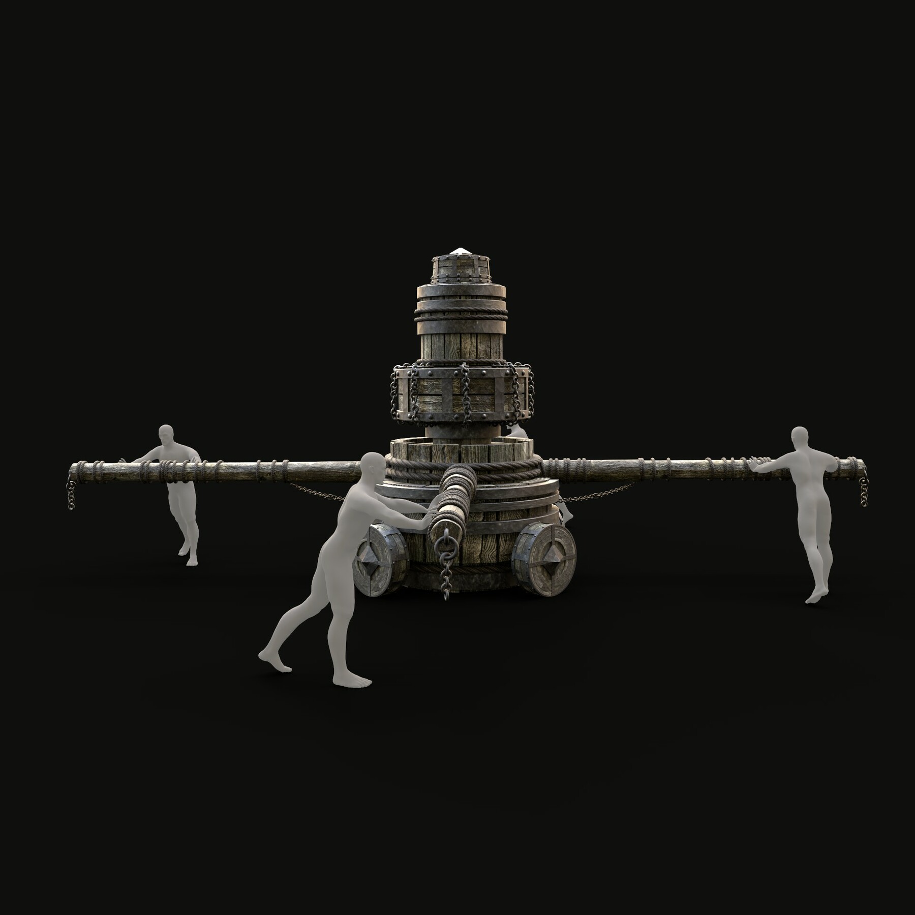 ArtStation - QUARRY MINE MILL ROCK CRUSHER MACHINE WAR CONSTRUCTION ...