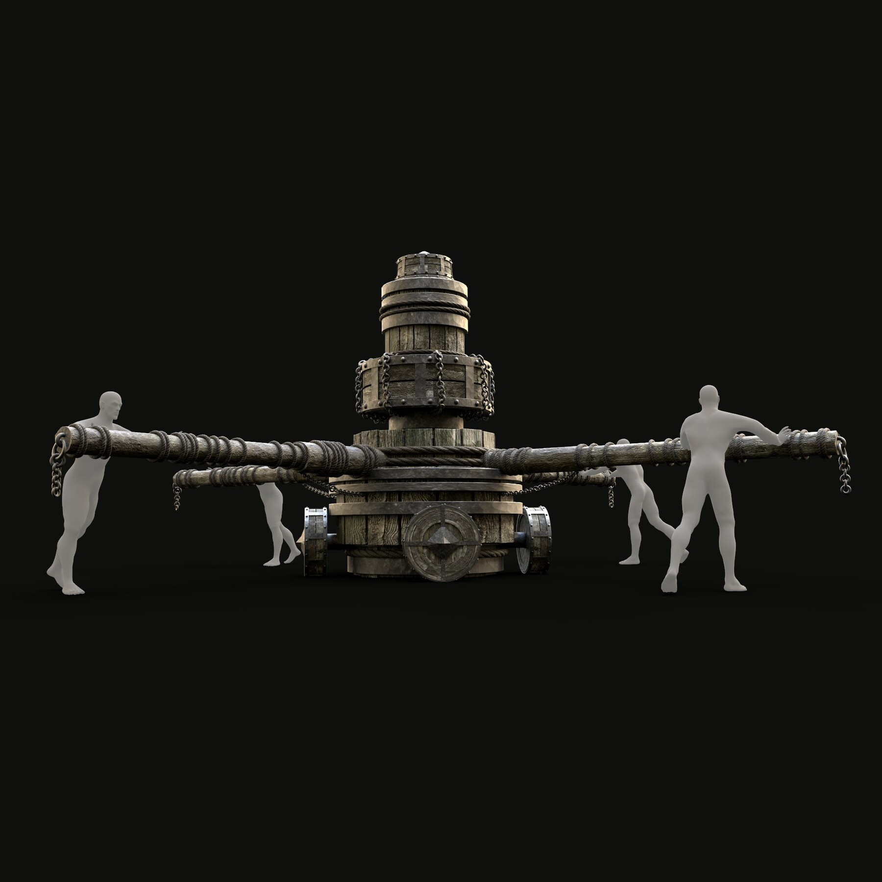 ArtStation - QUARRY MINE MILL ROCK CRUSHER MACHINE WAR CONSTRUCTION ...